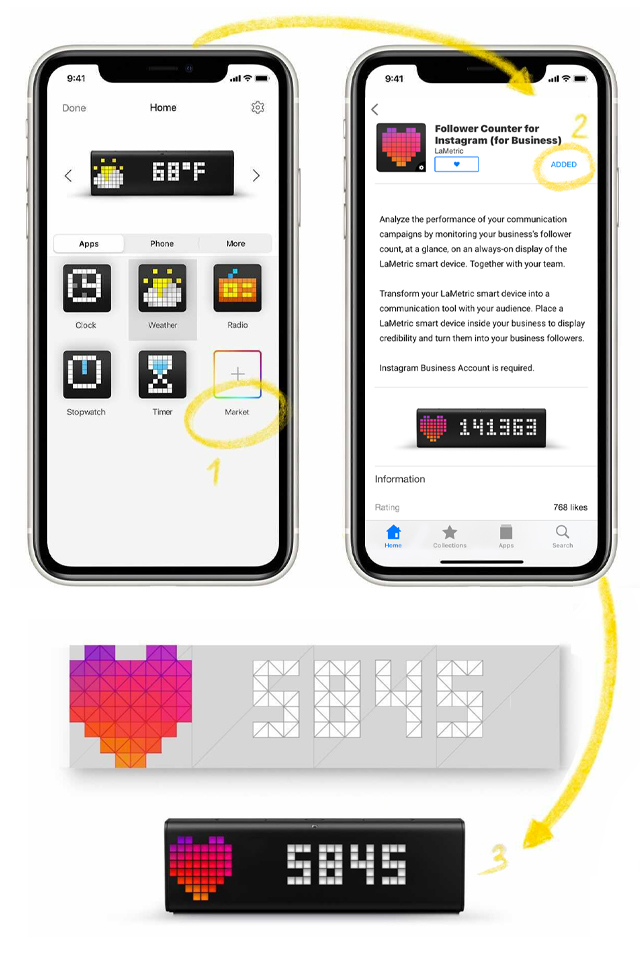 Find the apps you are excited about | LaMetric MARKET